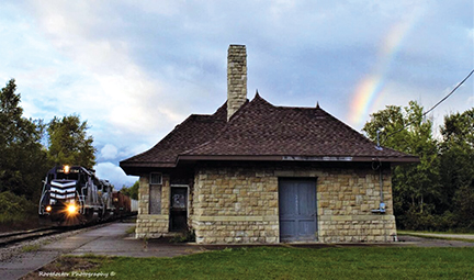 Harrisville Train Depot gifted to Alcona Historical Society | News ...